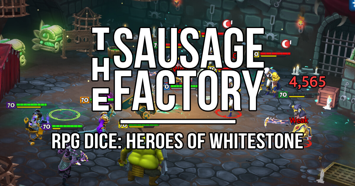 RPG Dice: Heroes of Whitestone by WIMO Games - The Sausage Factory