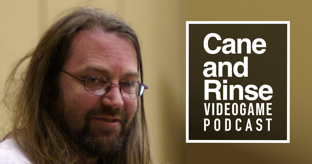 Jeff Minter - The Cane and Rinse videogame podcast No.510