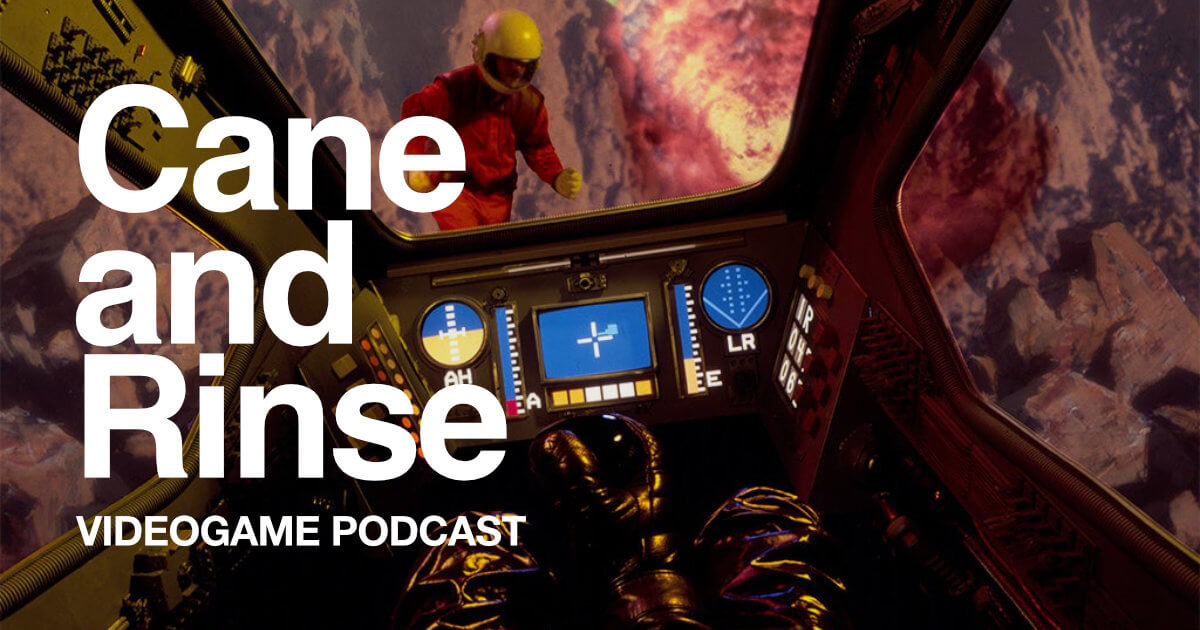 Rescue on Fractalus! - The Cane and Rinse videogame podcast